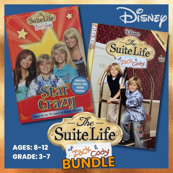 Disney | Other | Disney Channel Suite Life Book Bundle | Poshmark